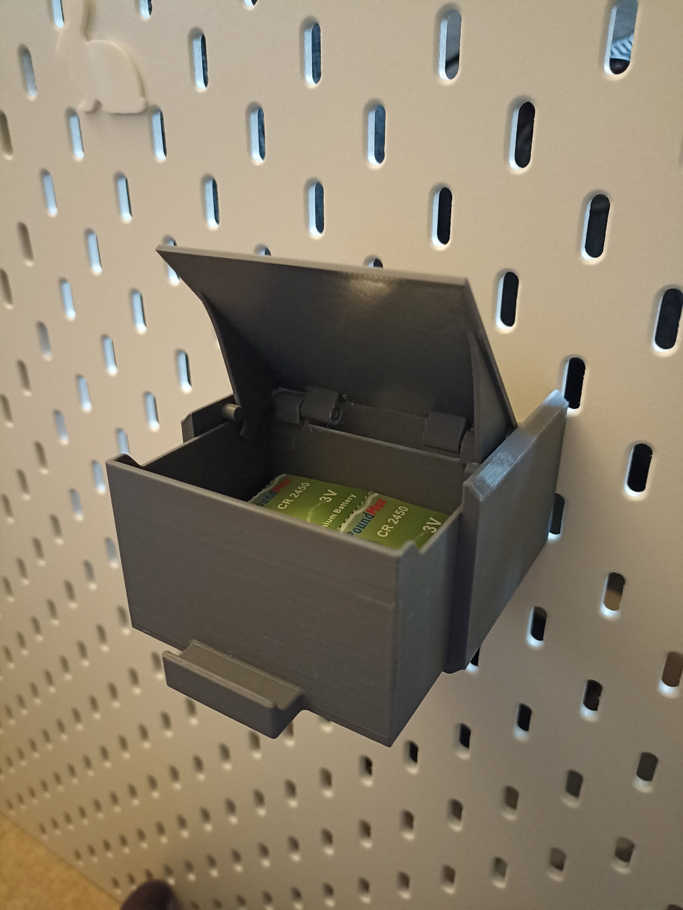 Self Opening Box for Ikea SKADIS Pegboard, UPPSPEL Pegboad - Etsy