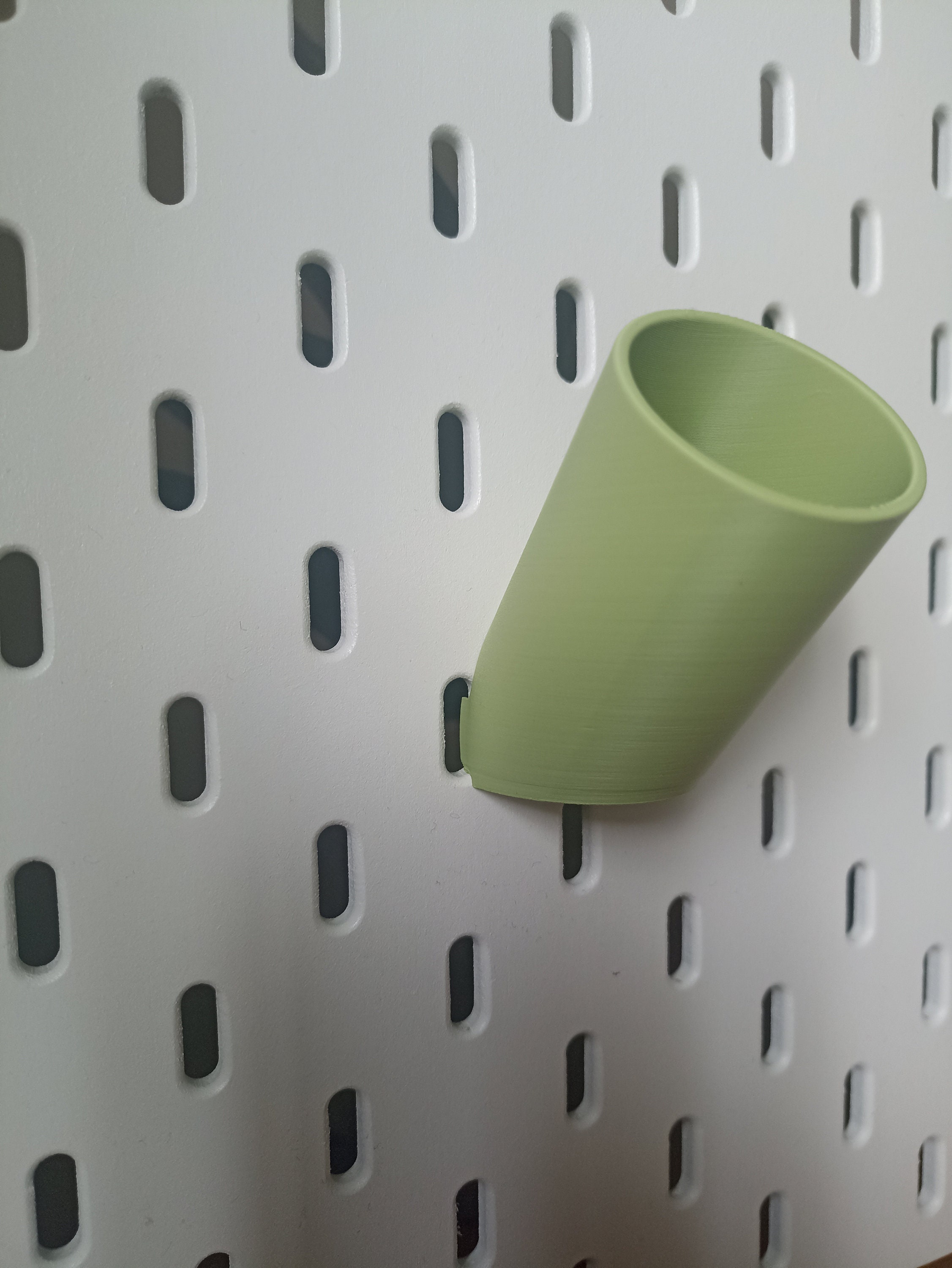 Slanted Round Storage for Ikea SKADIS Pegboard, UPPSPEL Pegboard ...