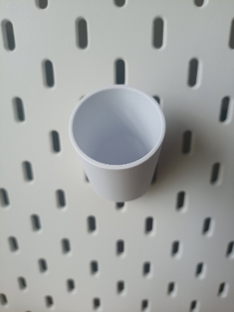 Slanted Round Storage for Ikea SKADIS Pegboard, UPPSPEL Pegboard ...
