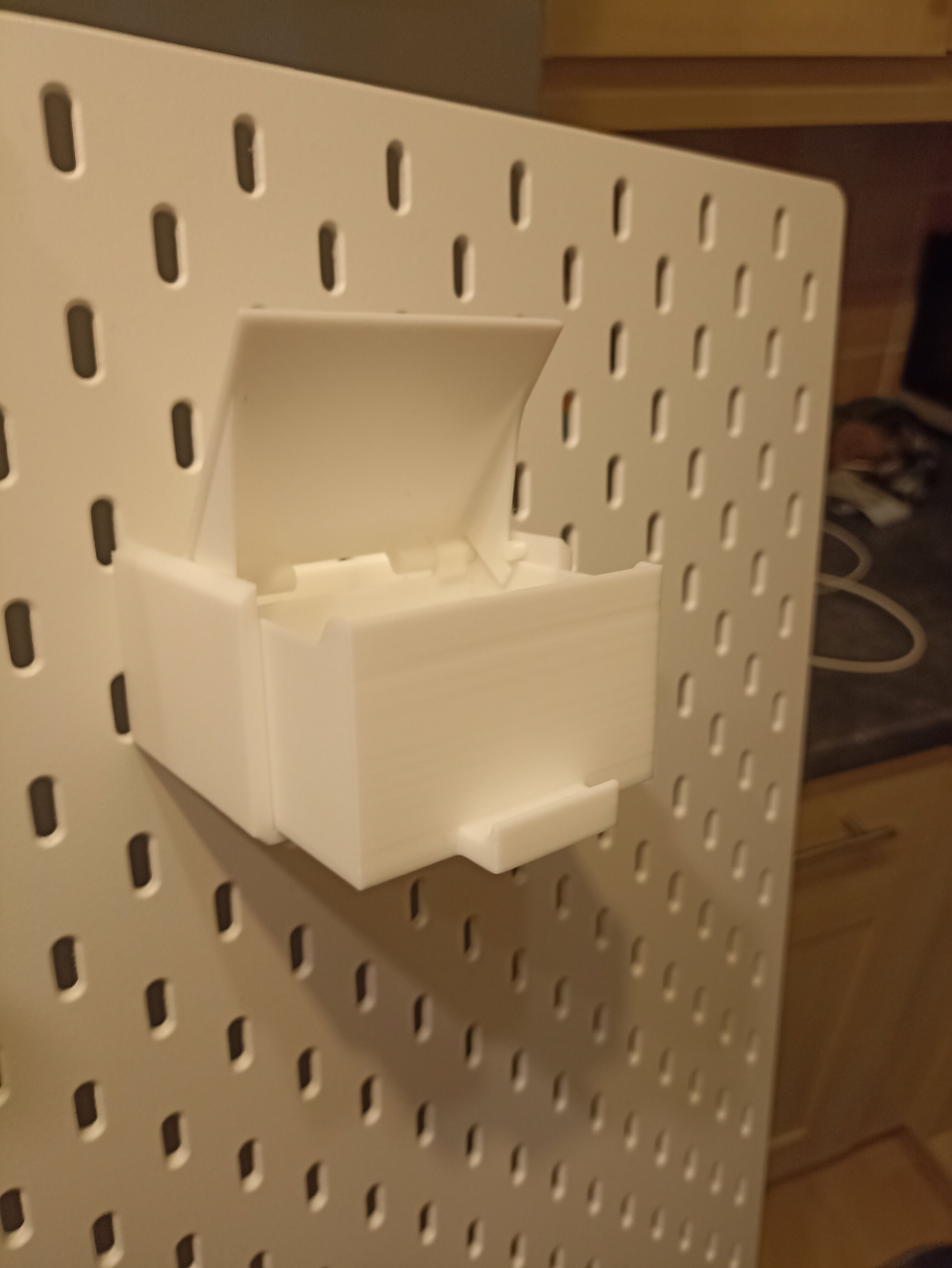 Self Opening Box for Ikea SKADIS Pegboard, UPPSPEL Pegboad - Etsy
