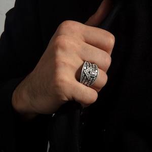 47th Problem of Euclid Mason Symbol, Masonic Compass Ring, Rough Ashlar ...