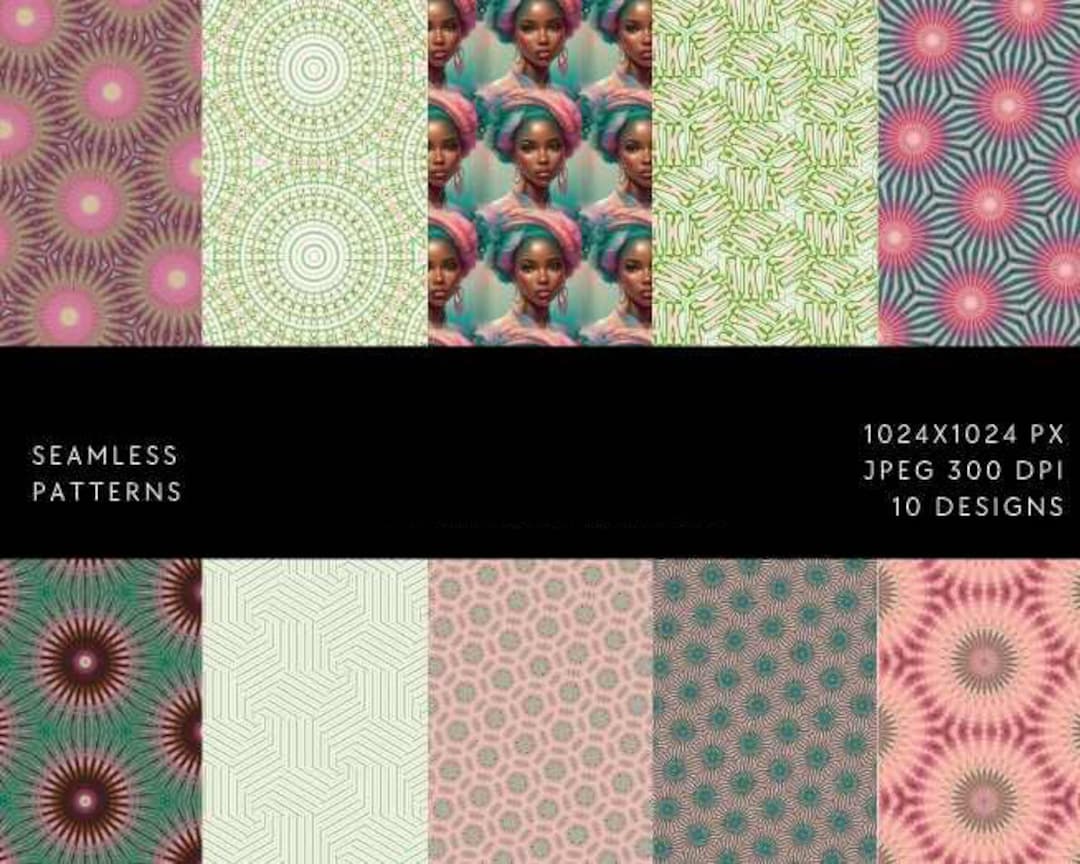 Nala Seamless Patterns Bundle, Digital Paper Pack. Patterns Spring ...