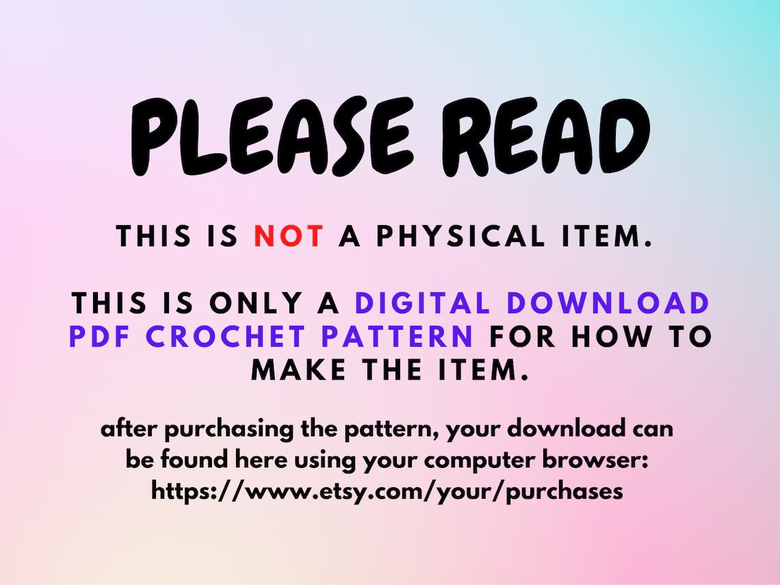 Mini Crochet Hearts Digital Crochet Pattern PDF, Digital PDF Patterns ...