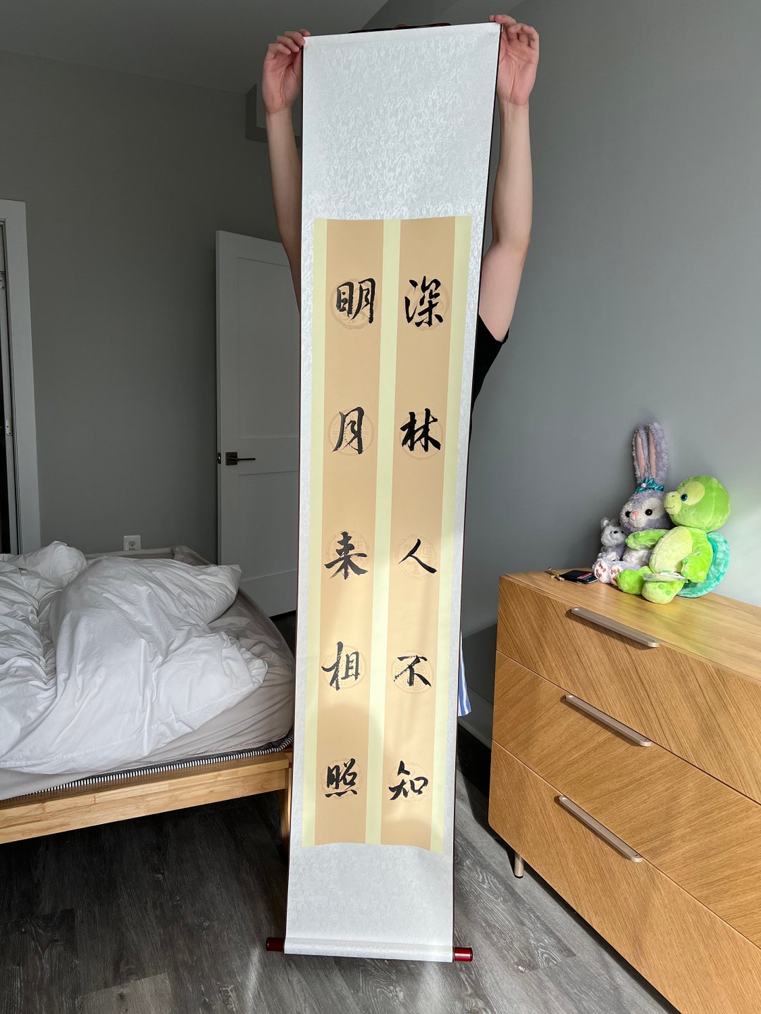 Chinese Hand-written Calligraphy Art - Etsy