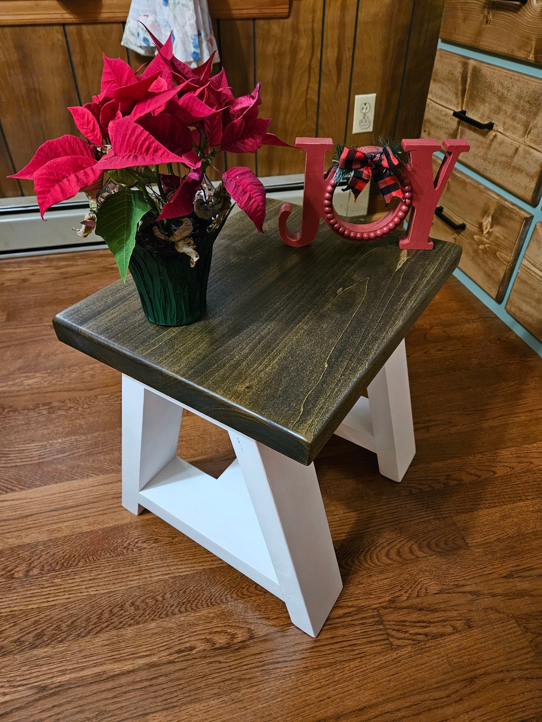 Farm House Stool / Farm House Plant Stool / Farm House Bench - Etsy