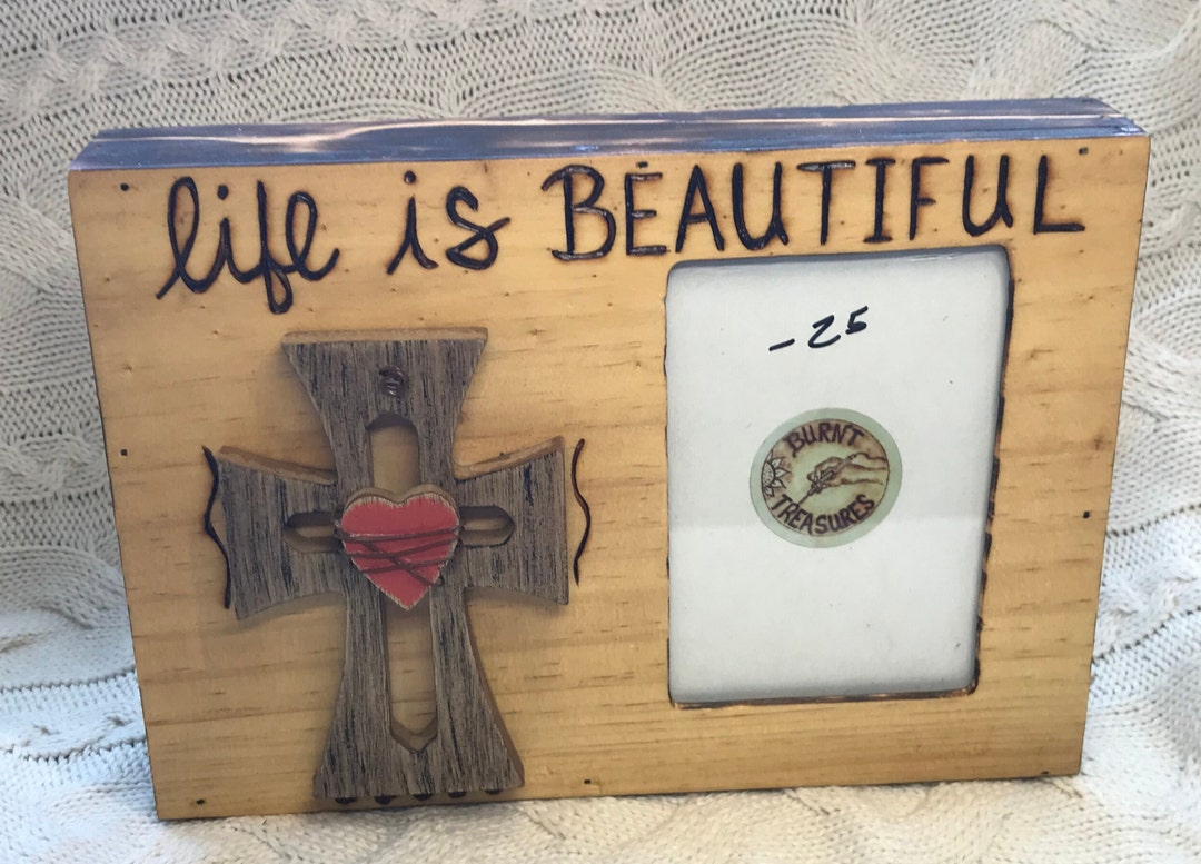 Wood Burned Custom Photo Frame Pyrography Art - Etsy