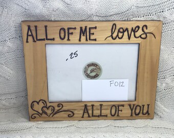 Wood Burned Custom Photo Frame Pyrography Art 4x6 Photo Frame - Etsy