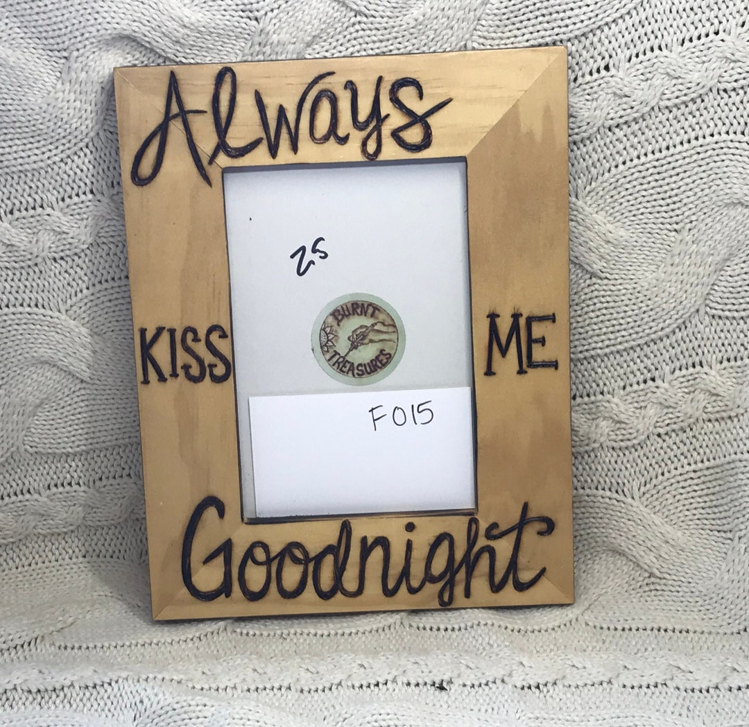 Wood Burned Custom Photo Frame Pyrography Art 4x6 Photo Frame - Etsy