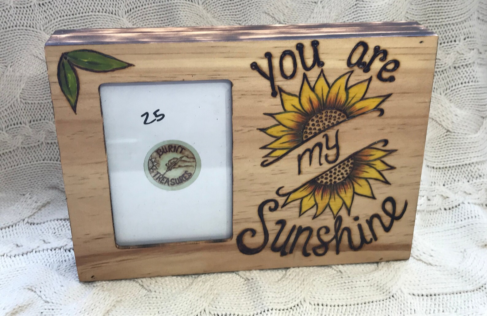 Wood Burned Custom Photo Frame Pyrography Art - Etsy