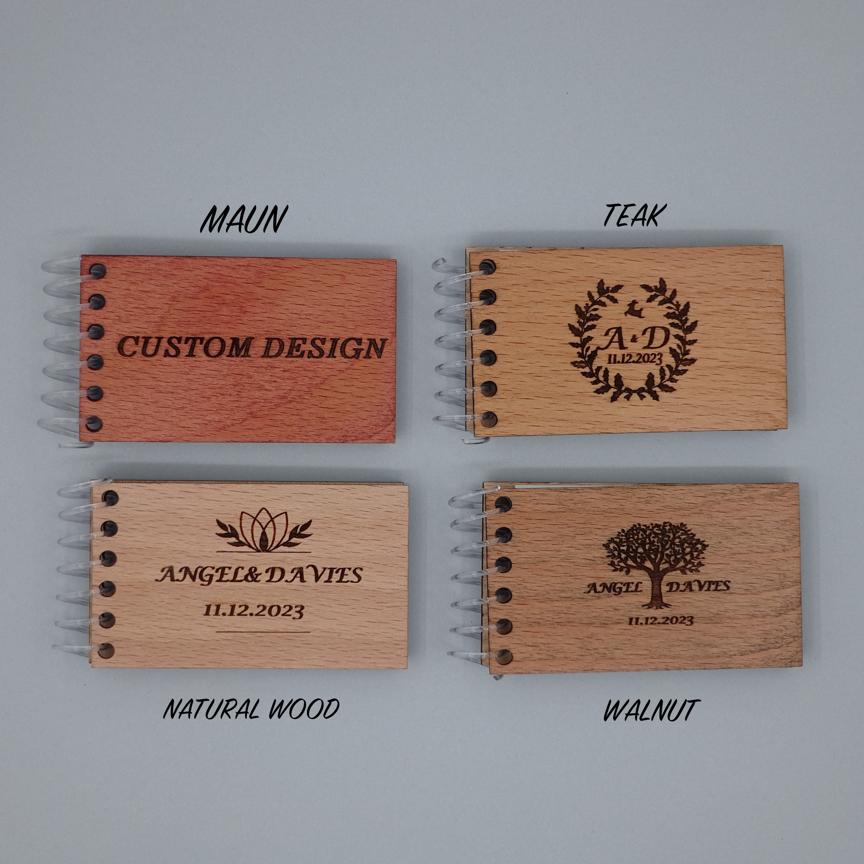 Custom Notebook Favors Personalized Notebooks Christmas - Etsy