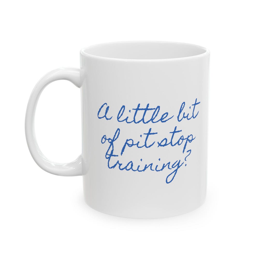 Max Verstappen Formula One Radio Message pit Stop Training Coffee Mug ...