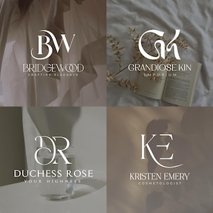 Custom Luxury Professional Logo Design for Your Business | Minimalist ...