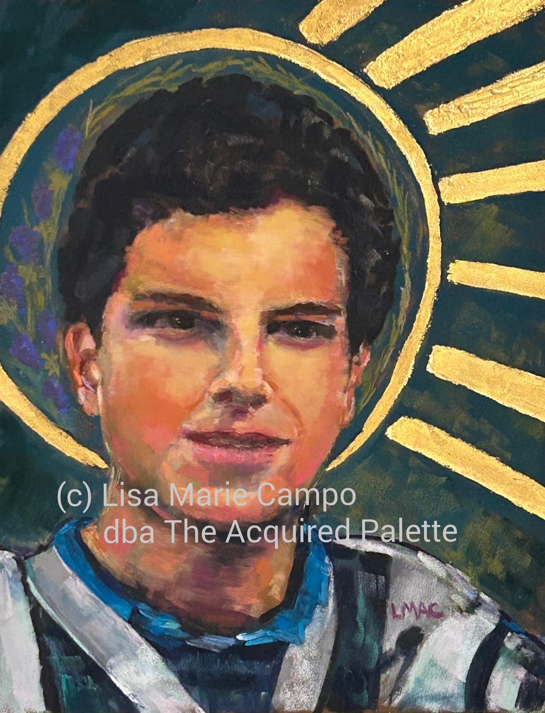 Saint Carlo Acutis | Portrait | Fine Art Giclée Print ‘A Movement of ...