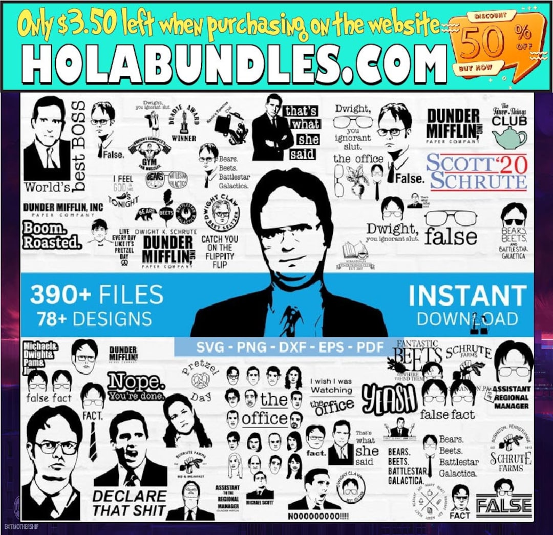 The Office SVG the Office Svg Files for Cricut the Office Tv - Etsy