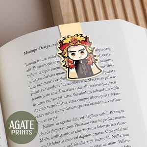 Demon S Hunter Chibi Magnetic Bookmark Nezuko Tanjiro Inosuke Zenitsu ...