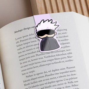 JK Kaisen Gojo Sukuna Chibi Magnetic Bookmark – Book Accessories – Page ...