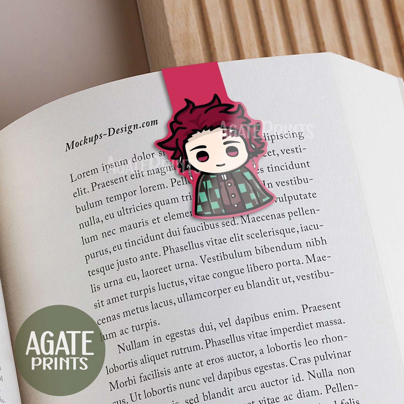 Demon S Hunter Chibi Magnetic Bookmark Nezuko Tanjiro Inosuke Zenitsu ...
