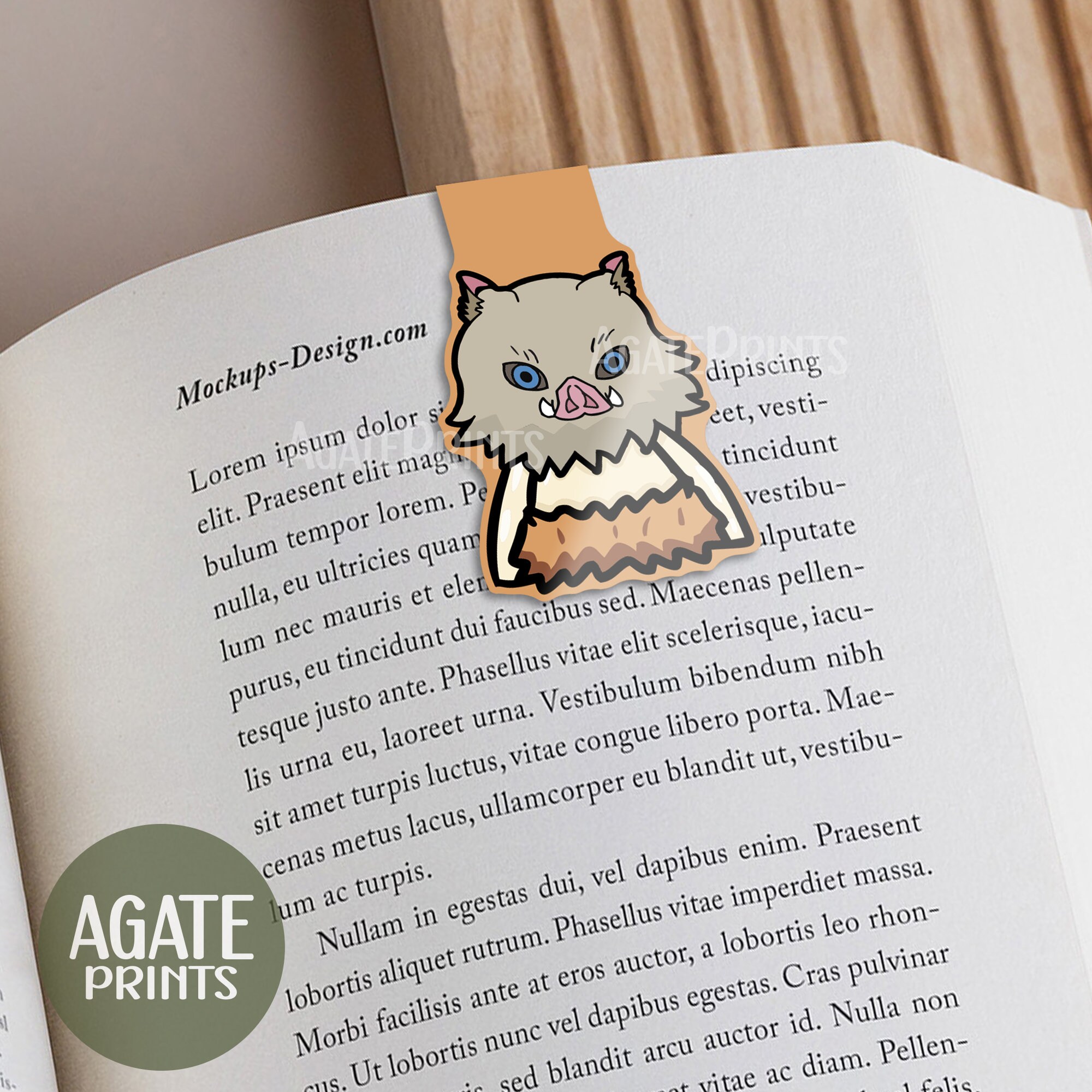 Demon S Hunter Chibi Magnetic Bookmark Nezuko Tanjiro Inosuke Zenitsu ...