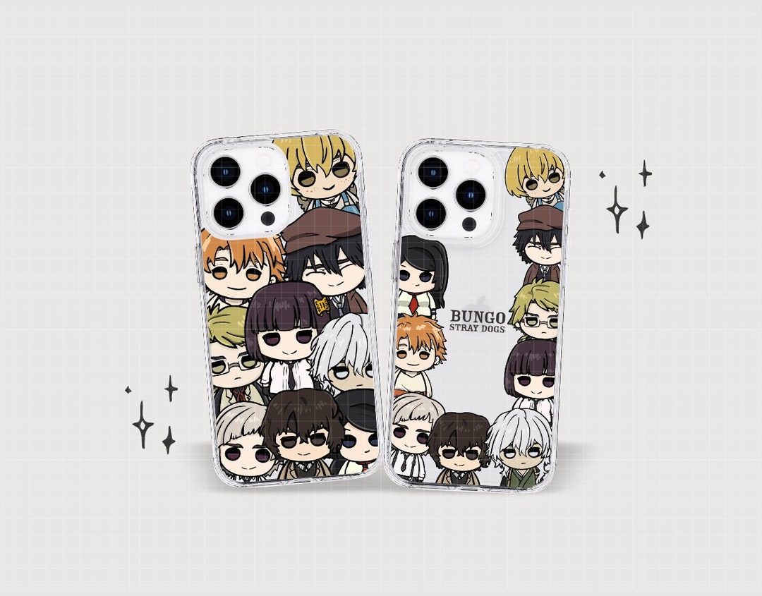 Bungo SD Chibi Phone Mobile Case for iPhone and Samsung Dazai Atushi ...