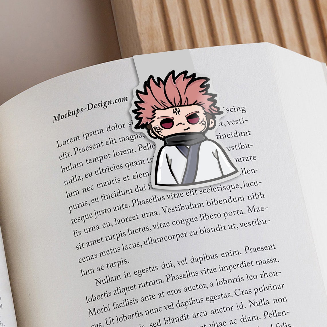 JK Kaisen Gojo Sukuna Chibi Magnetic Bookmark – Book Accessories – Page ...
