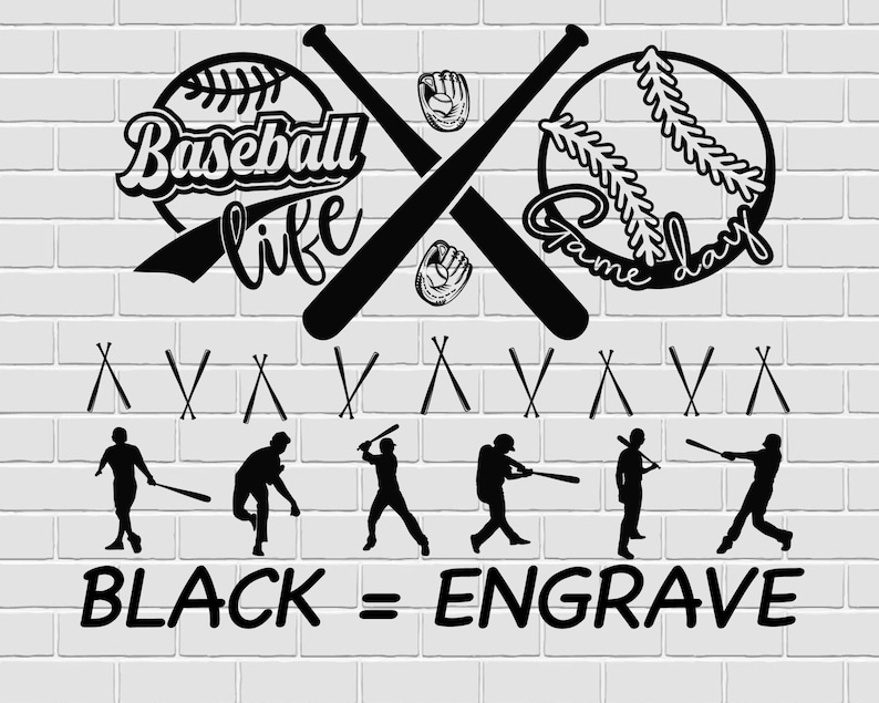 Baseball Life 40oz Tumbler, Game Day SVG Laser File, 40oz Tumbler Laser ...