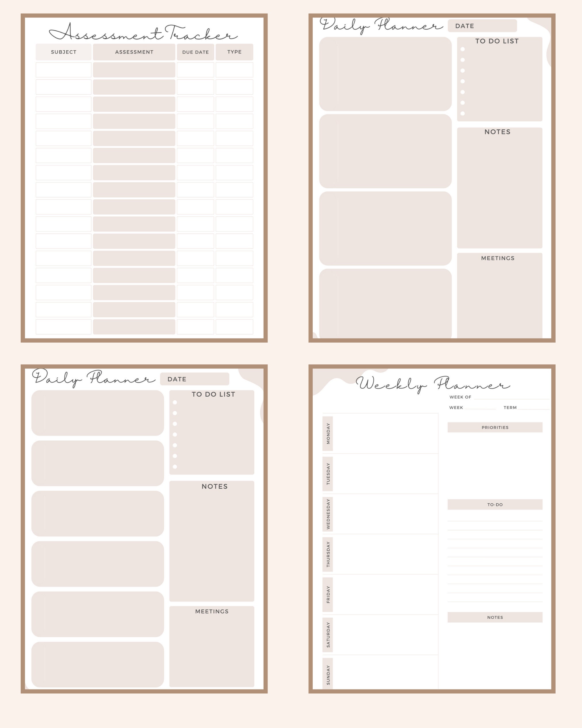 2024 Ultimate Teacher Planner | Printable Planner | PDF Planner ...