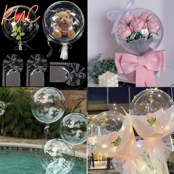 Clear Balloons - Etsy