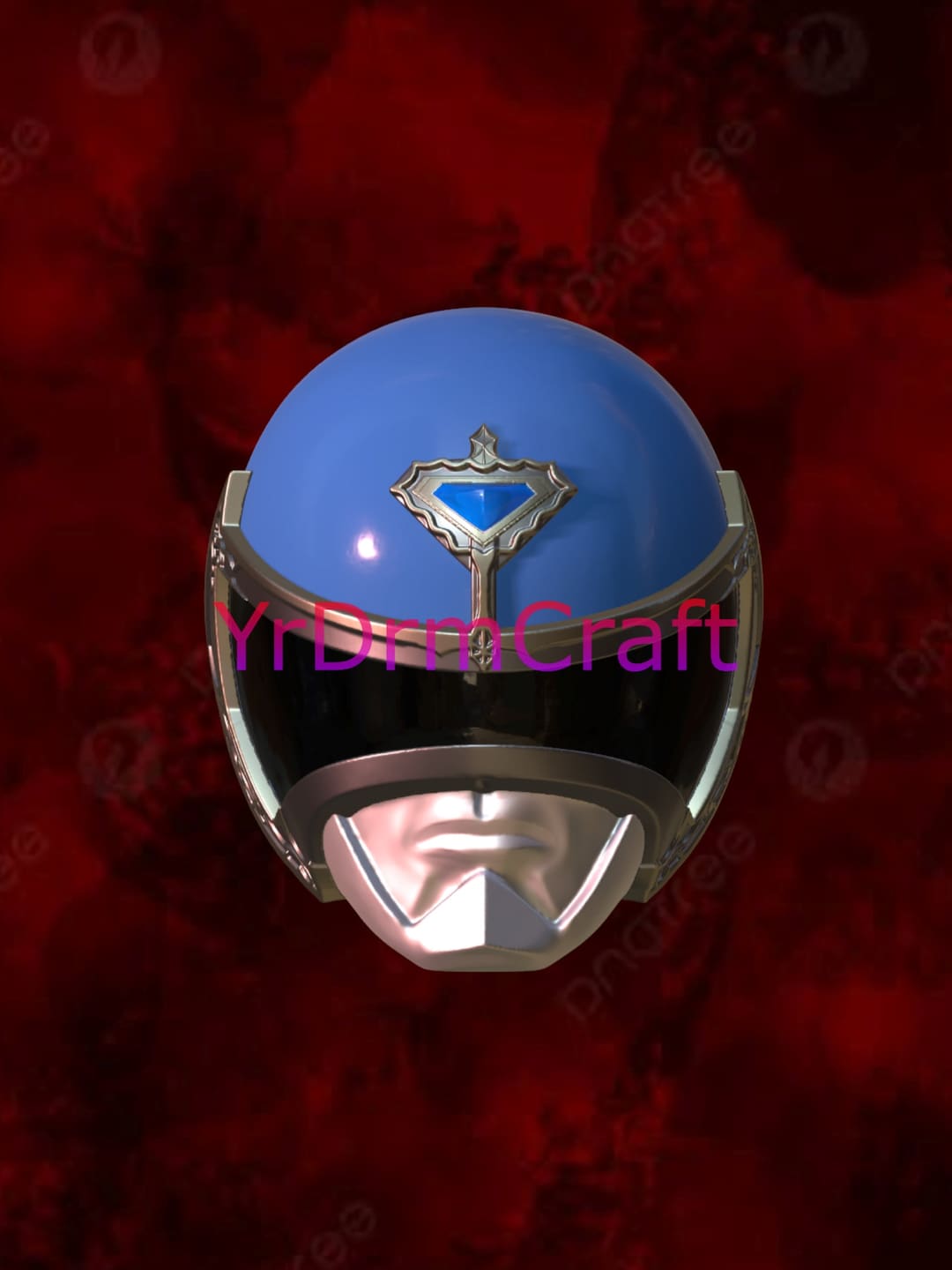 Dai Sentai Blue Google V Helmet STL - Etsy