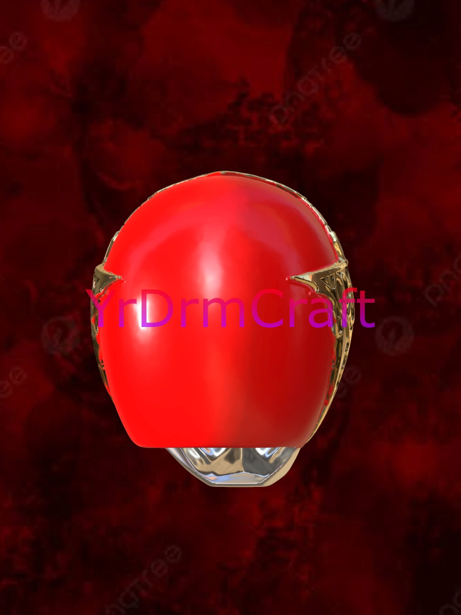Dai Sentai Red Google V Helmet STL - Etsy