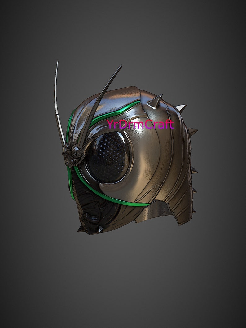 Kamen Rider Shadowmoon Black Sun Helmet STL - Etsy