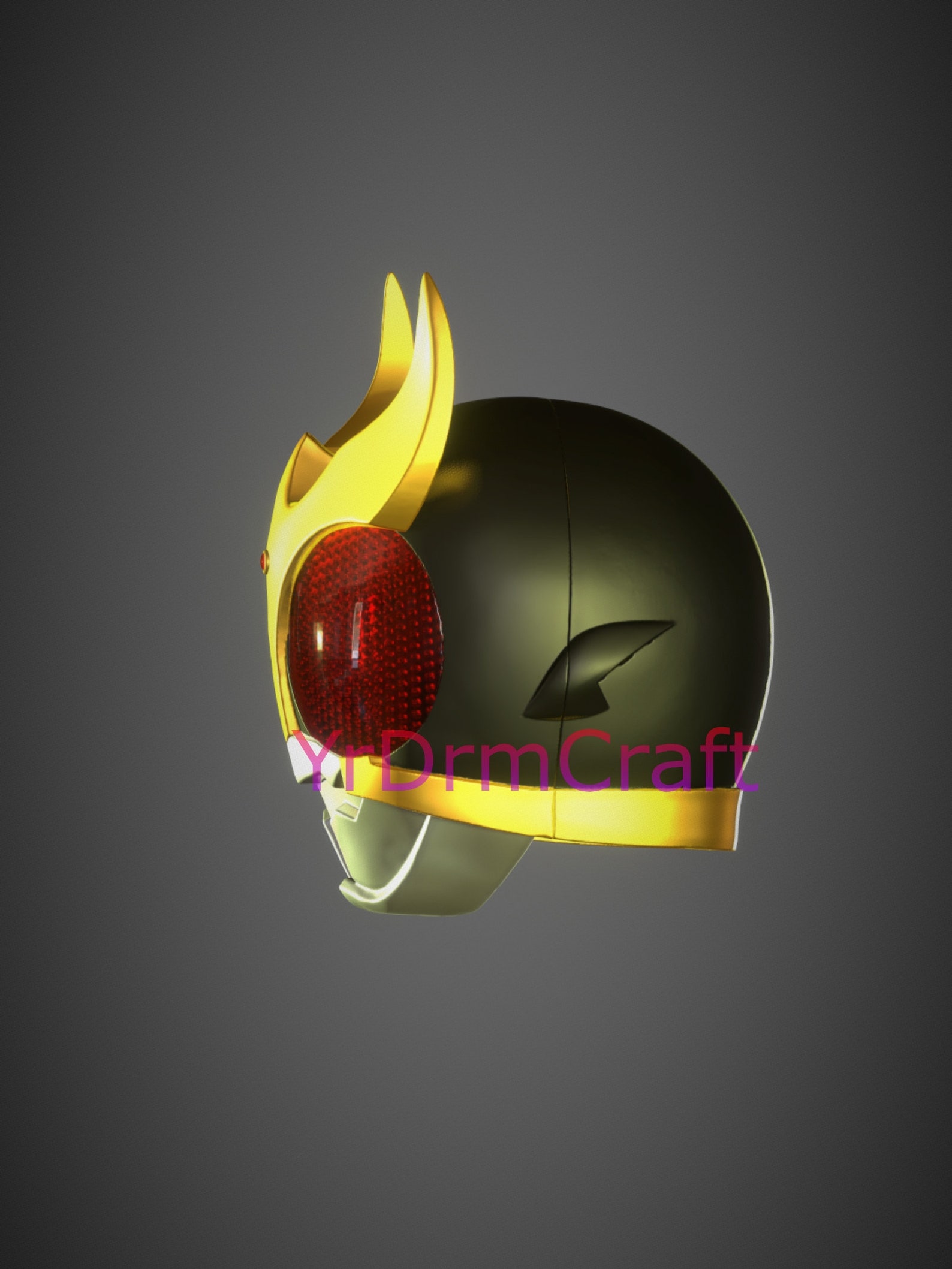 Kamen Rider Kuuga New Helmet STL - Etsy