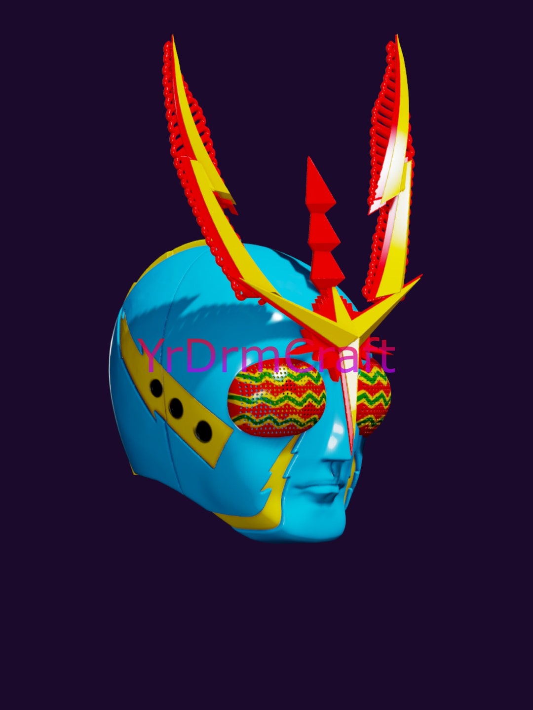 Helmet Inazuman Kamen Rider 3d - Etsy