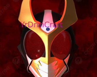 Kamen Rider Shadowmoon Black Sun Helmet STL - Etsy