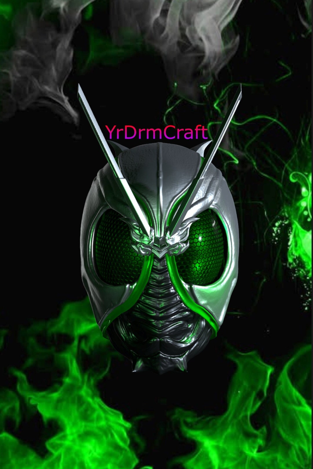 Kamen Rider Shadowmoon Black Sun Helmet STL - Etsy