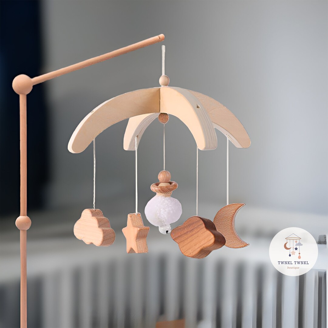 Night Sky Baby Cot Mobile Moons and Stars Baby Crib Mobile - Etsy