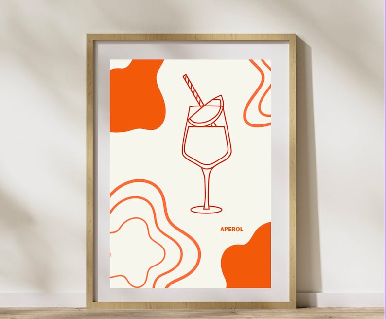 Aperol Spritz Print - Etsy