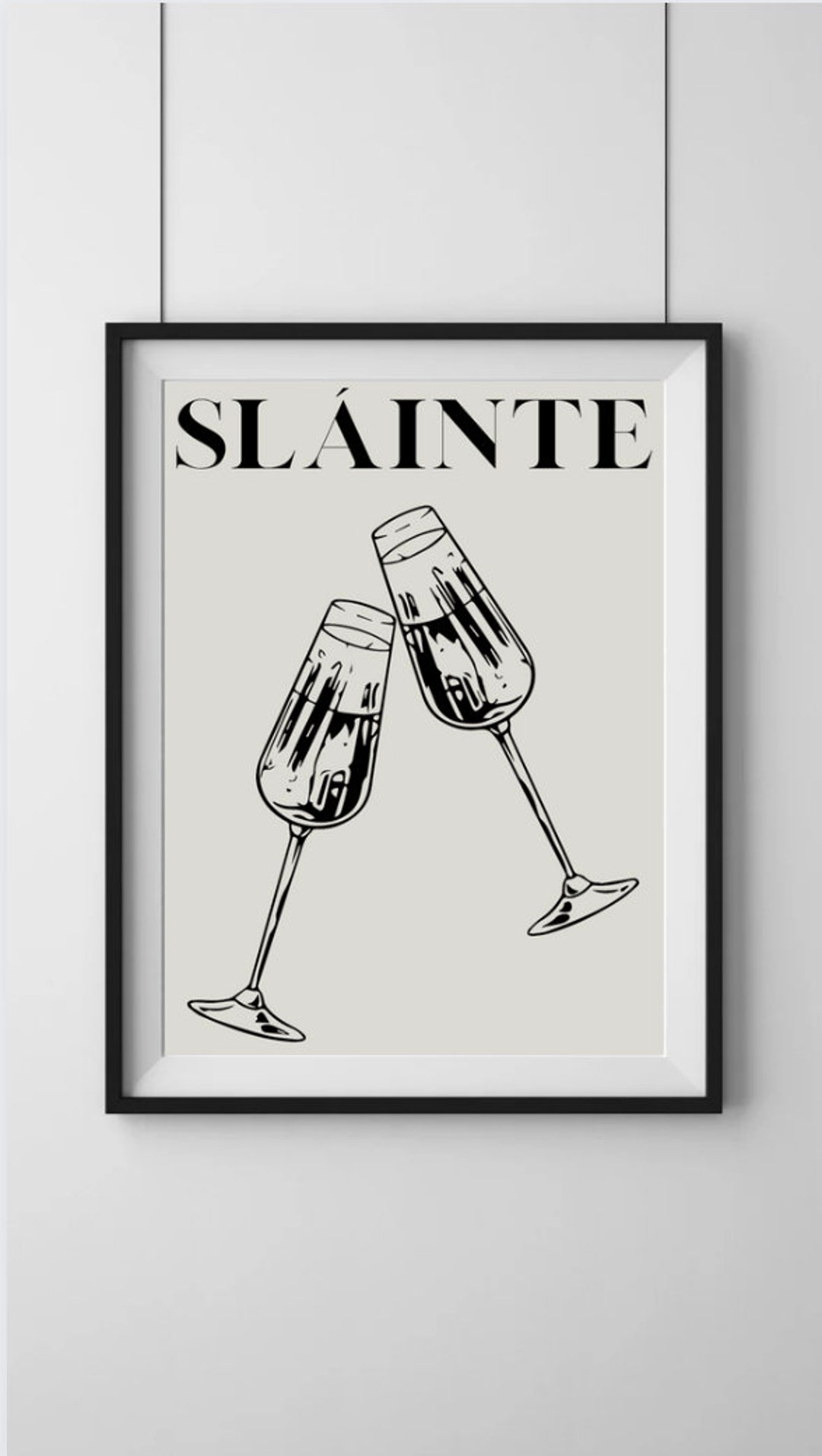 Sláinte Poster A4 - Etsy