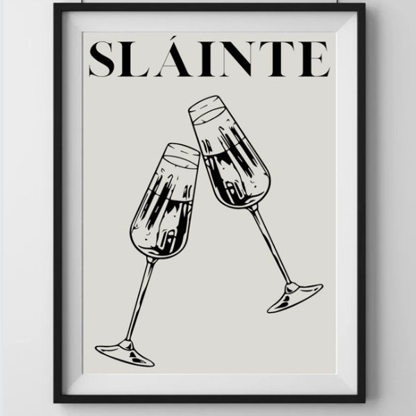 Slainte Print - Etsy
