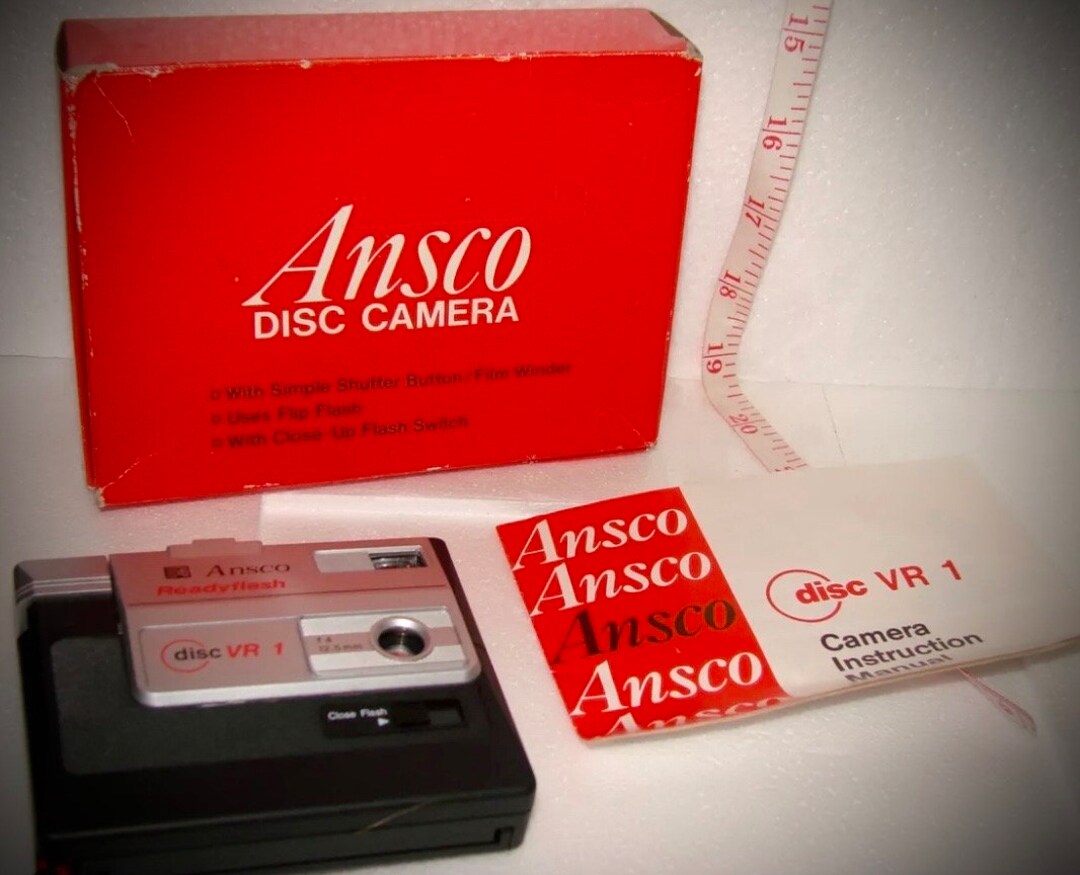 Ansco Readyflash Disc Camera VR 1 25mm F4 NIB Vintage - Etsy