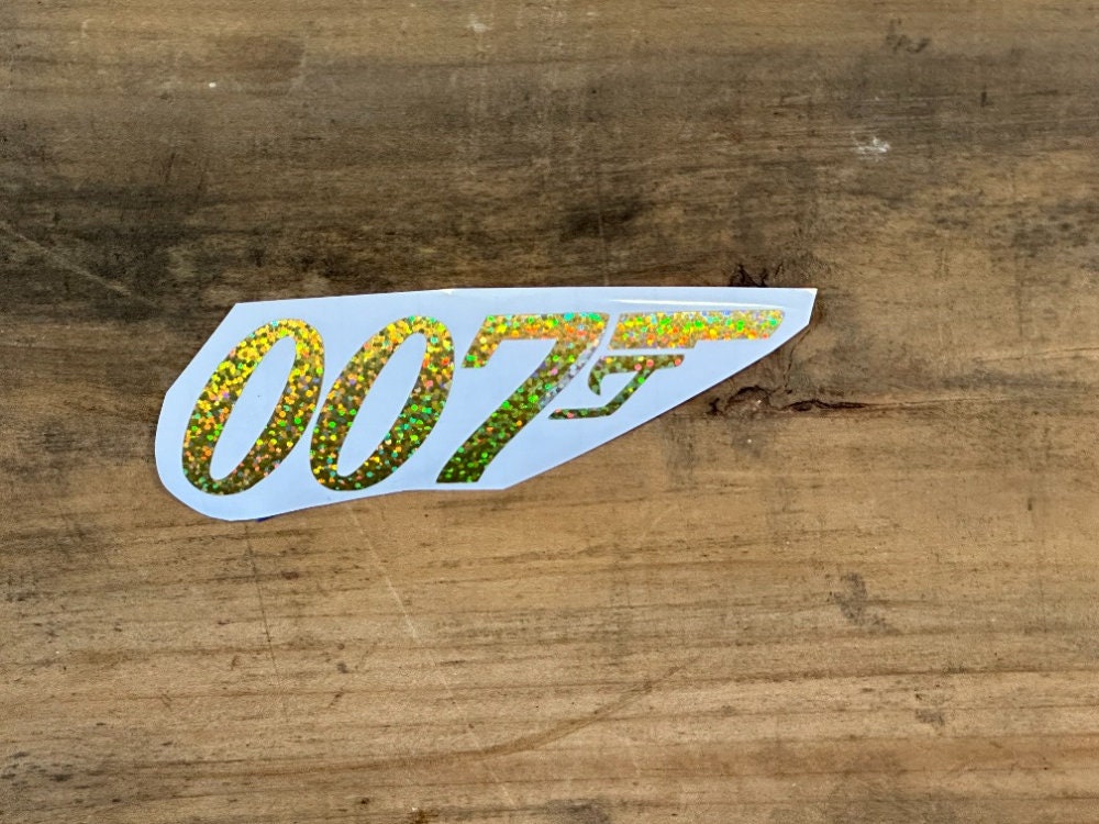 007 Decal Etsy