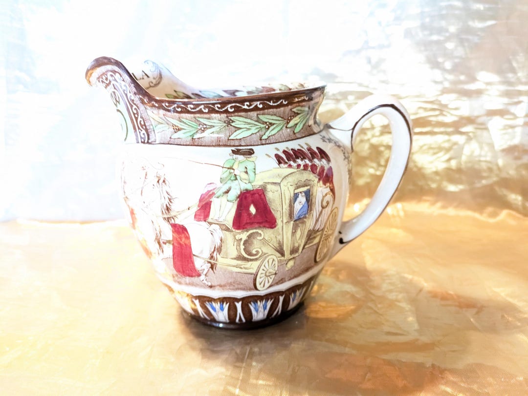 Rare 1907 Cinderella Buffalo Pottery Pitcher - Etsy