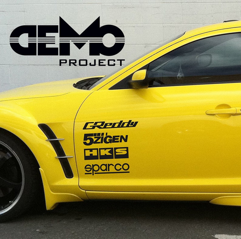 Set of 357 Vector Silhouettes Patterns of Car Tuning Company Brands - Etsy