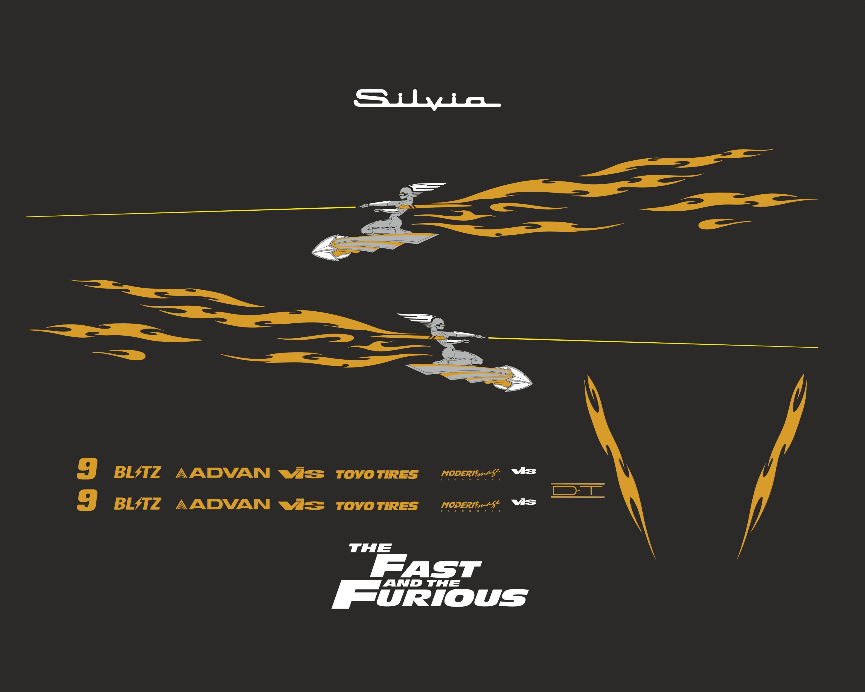 Nissan 200SX Silvia Replica Letty the Fast & the Furious Project Design ...