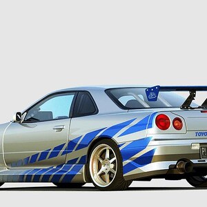 Nissan Skyline GTR34 Replica Brian O'conner 2fast2furious Project ...
