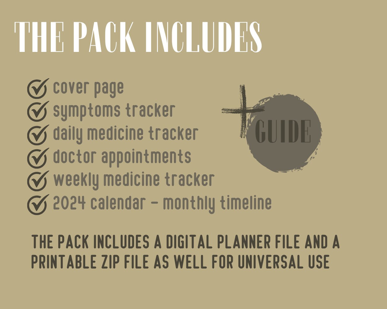 MEDICAL PLANNER Digital and Printable Minimal Theme | Doctor ...