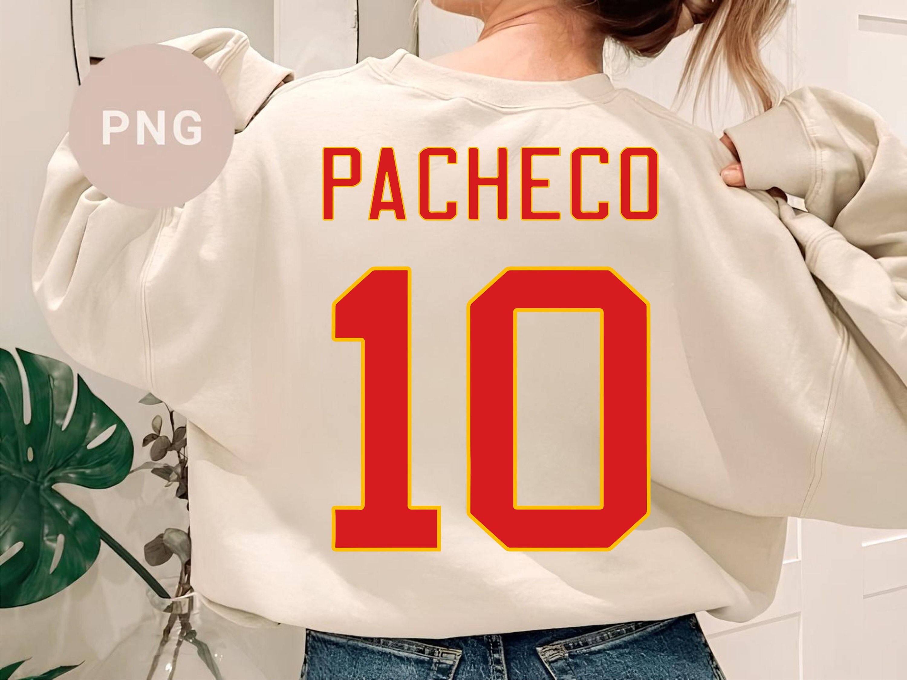 Pacheco 10 Svg-png-chiefs Svg-png-red Kingdom Svg-red Friday Svg - Etsy ...