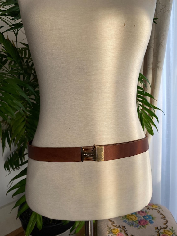 Rare 80s Vintage Valentino belt/ Designer vintage bel… - Gem