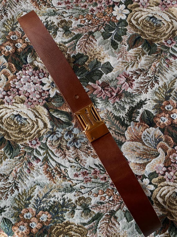 Rare 80s Vintage Valentino belt/ Designer vintage bel… - Gem