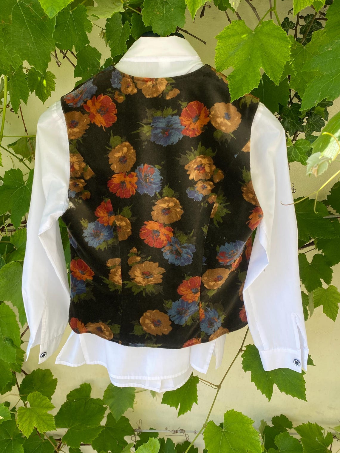Vintage Gilet Vest Traditional Folk Vest Tyrol Alpen Vest, Bavarian ...