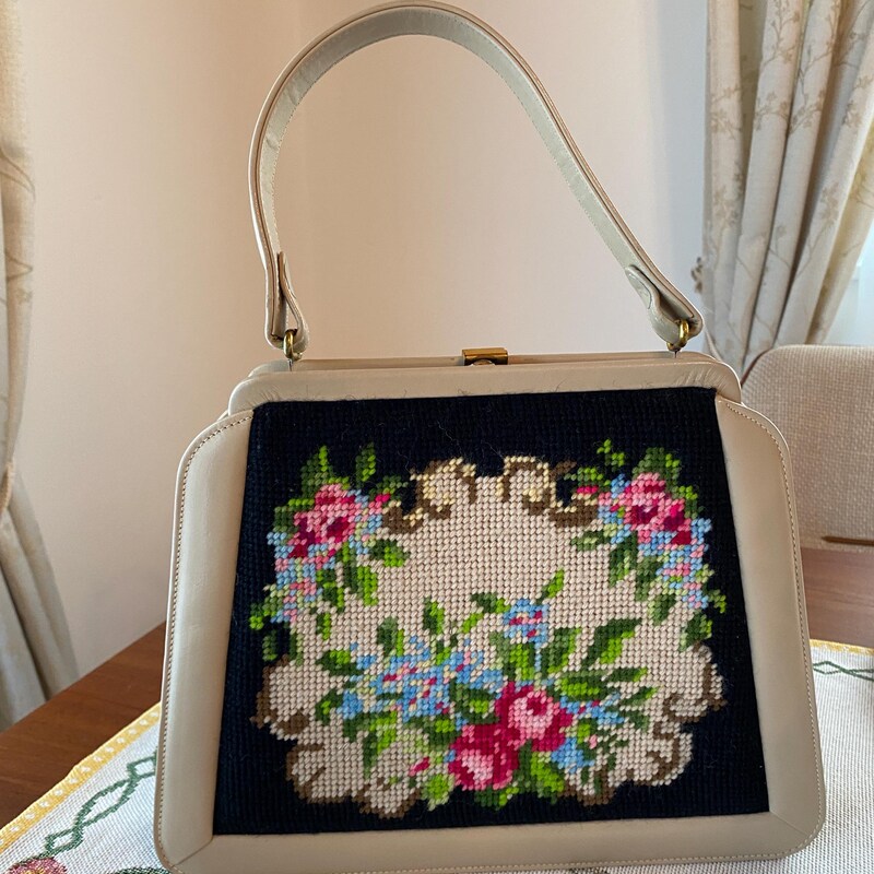 Needlepoint Handbag - Etsy